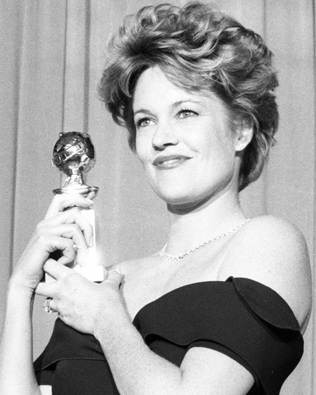 Melanie Griffith - Golden Globes