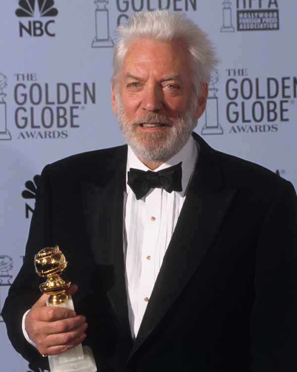 Donald Sutherland - Golden Globes