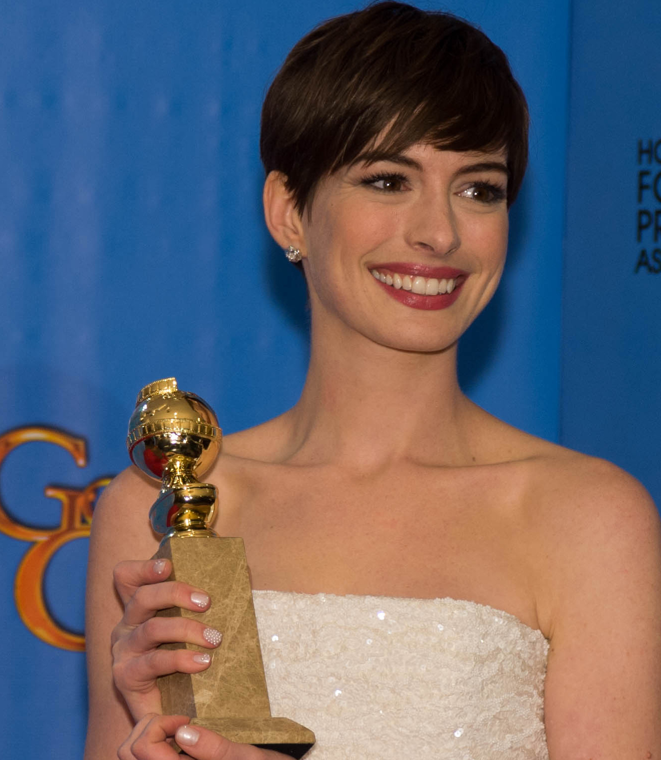 Anne Hathaway - Golden Globes