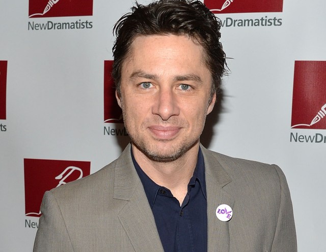 Zach Braff - Golden Globes