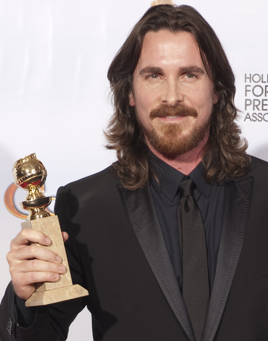 Christian Bale - Golden Globes