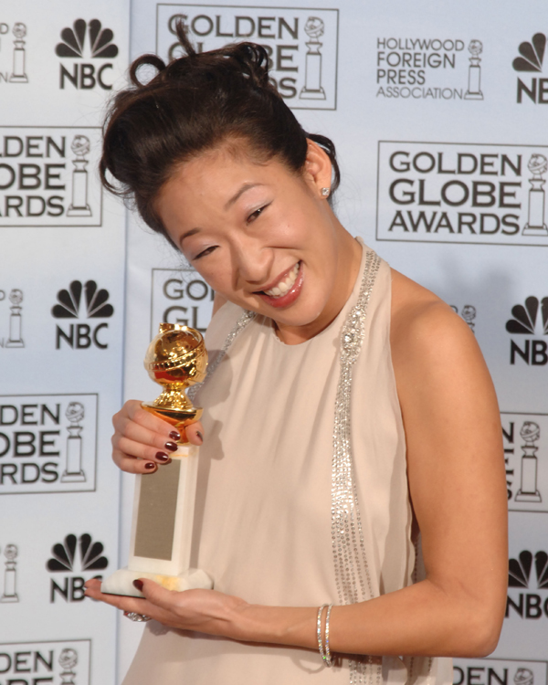 Sandra Oh - Golden Globes
