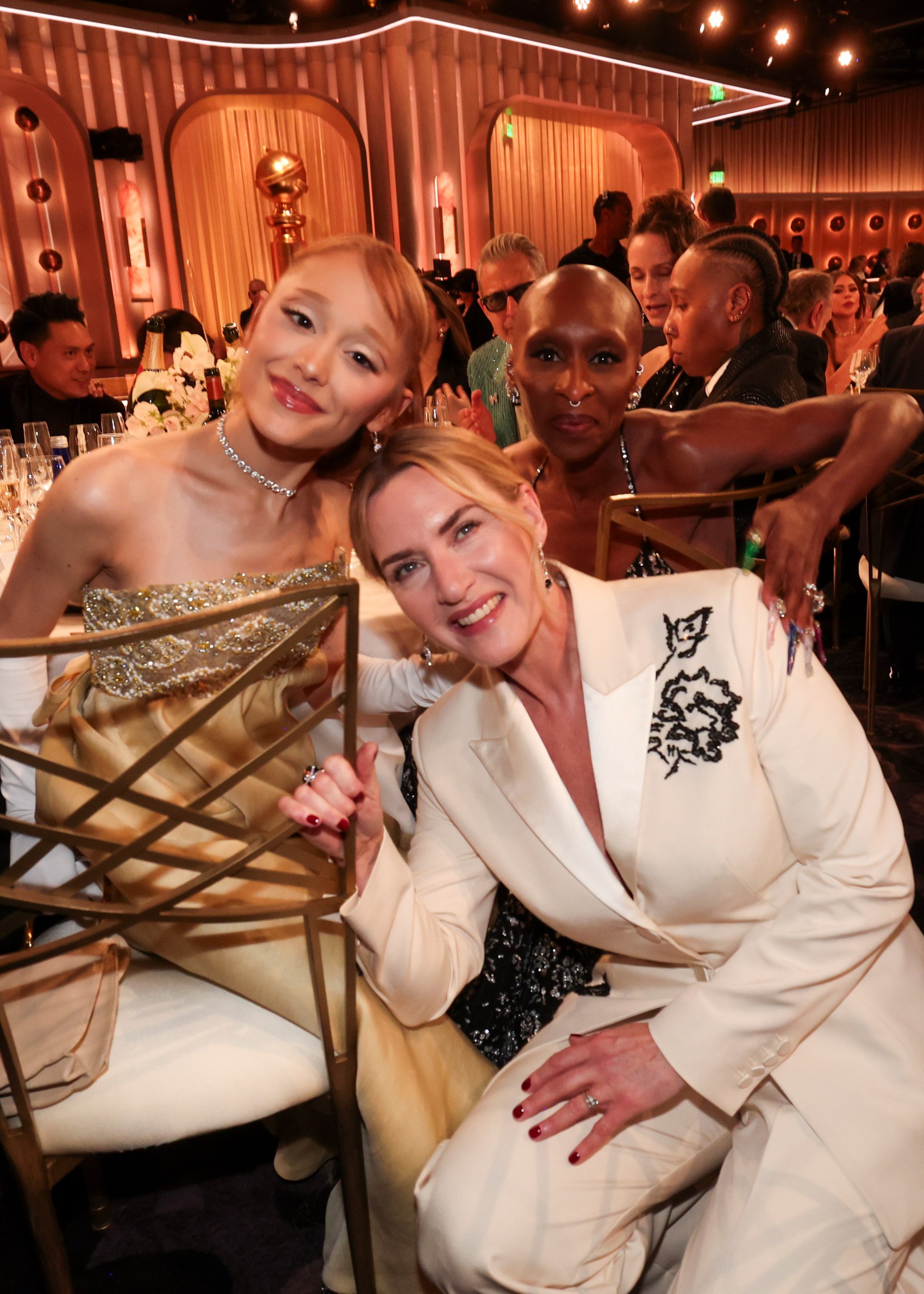 Ariana Grande, Kate Winslet, Cynthia Erivo, Lena Waithe at 82nd Annual ... Ariana Grande, Kate Winslet, Cynthia Erivo, Lena Waithe at 82nd Annual ...