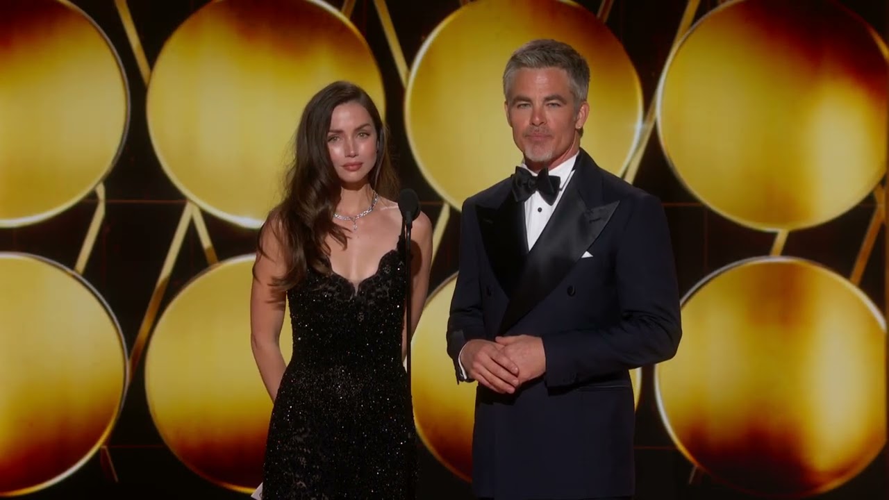 Ana de Armas & Chris Pine Present Best Female Actor – Motion Picture ...